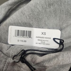 WeWoreWhat | Tops | Weworewhat Grey Oversized Hoodie Size Xs | Poshmark